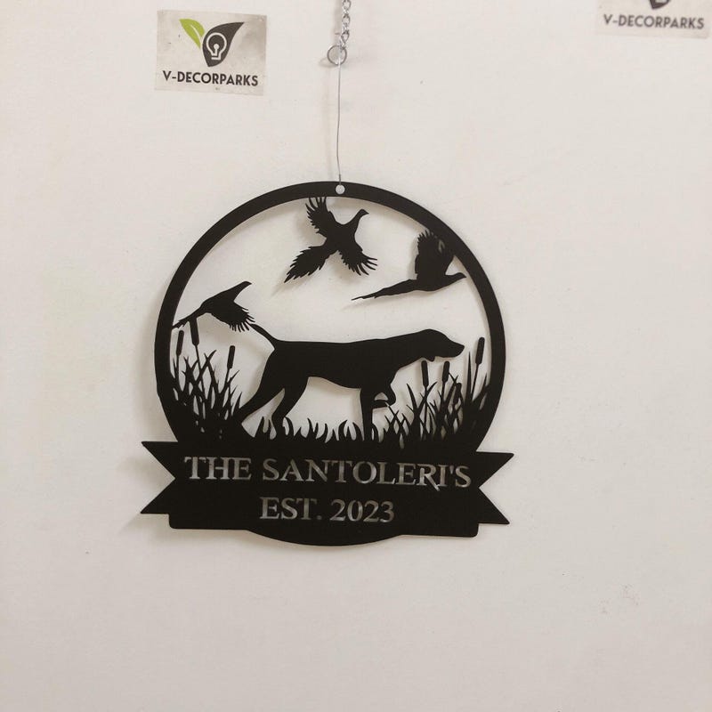 Metal Hunting Sign - Etsy