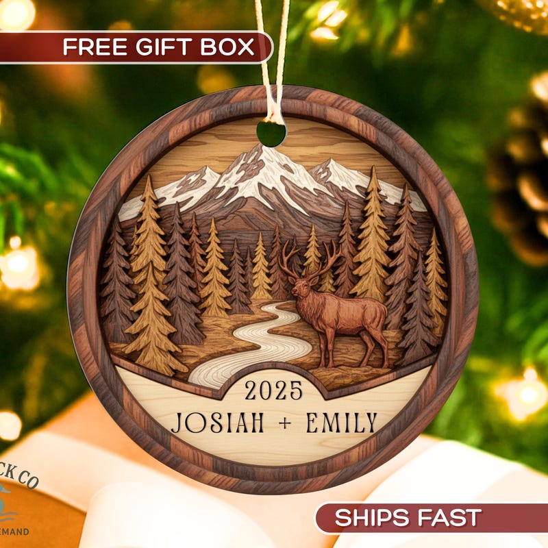 Wooden 3d Elk - Etsy