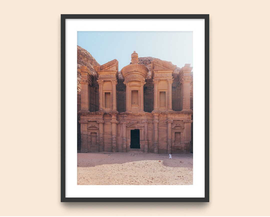 The Monastery | Original Art Print, Petra Architecture, Original Photo ...