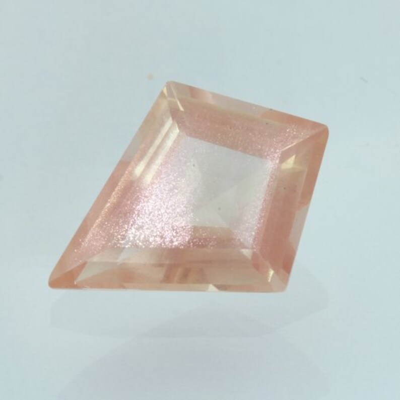 Sunstone Oregon Copper Shiller Precision Faceted Kit Shaped | Etsy