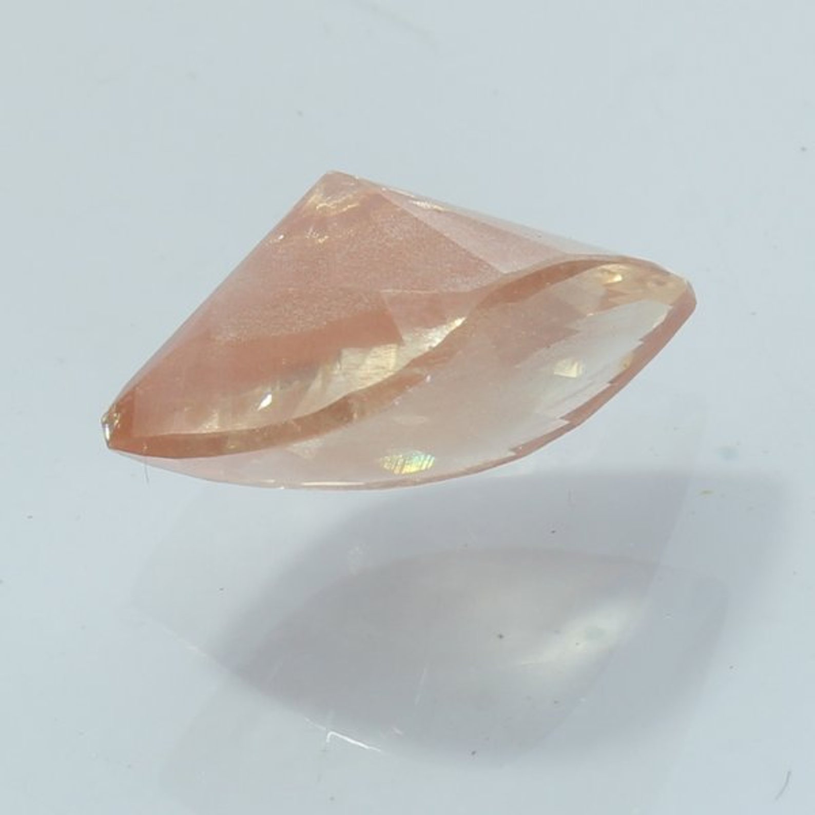 Sunstone Oregon Copper Shiller Precision Faceted Fancy Cut - Etsy