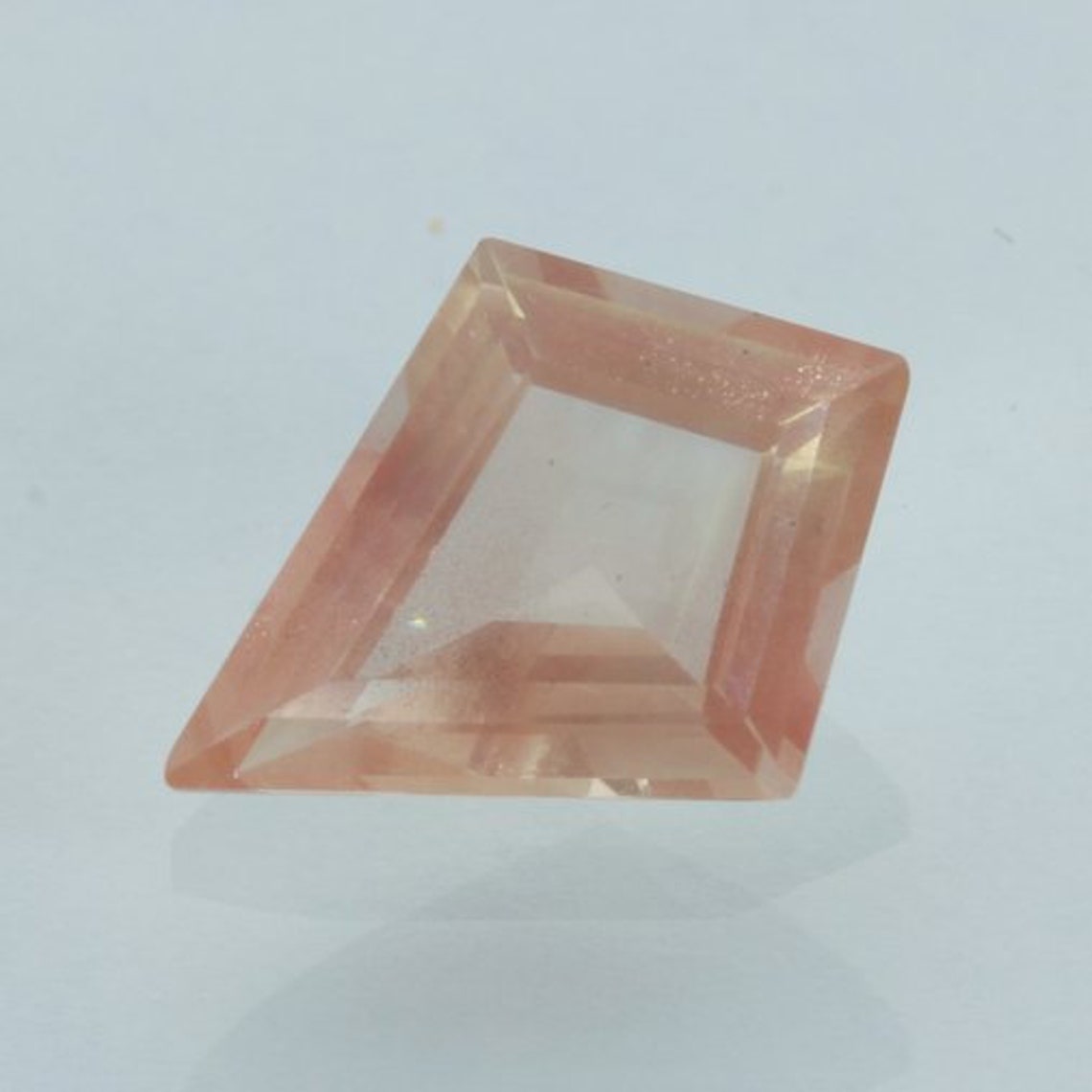 Sunstone Oregon Copper Shiller Precision Faceted Kit Shaped | Etsy