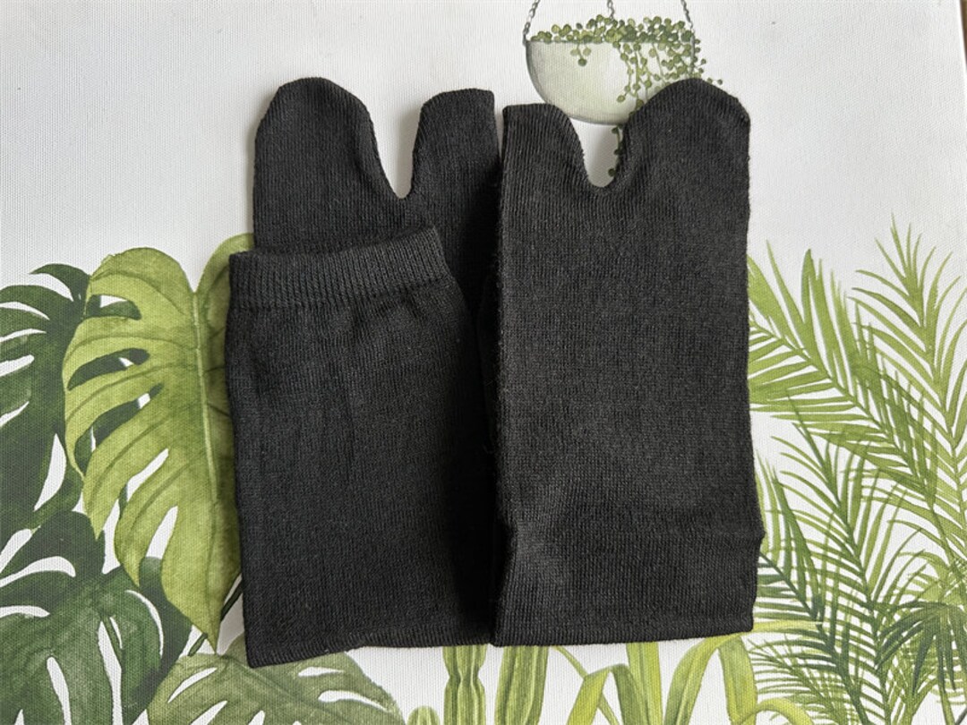 Tabi Socks, Japanese Style, Split-toe, Mid-calf, Kimono, Flip Flop ...