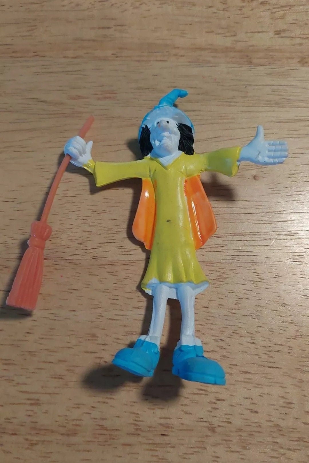 Vampire and Witch with Broom Vintage Bendy Toys gumby Style - Etsy