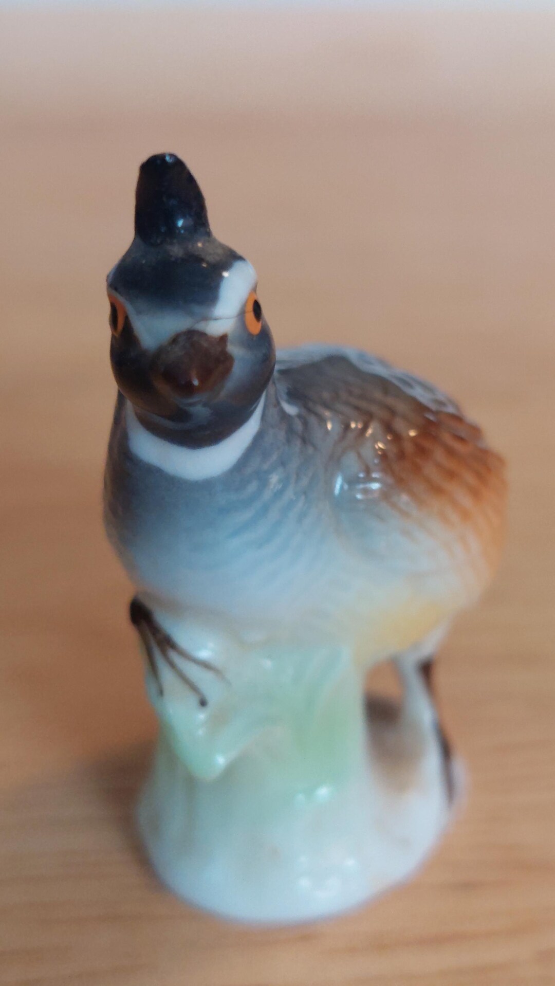 Vintage Ceramic Porcelain Hand Painted Quail Figurine - Etsy