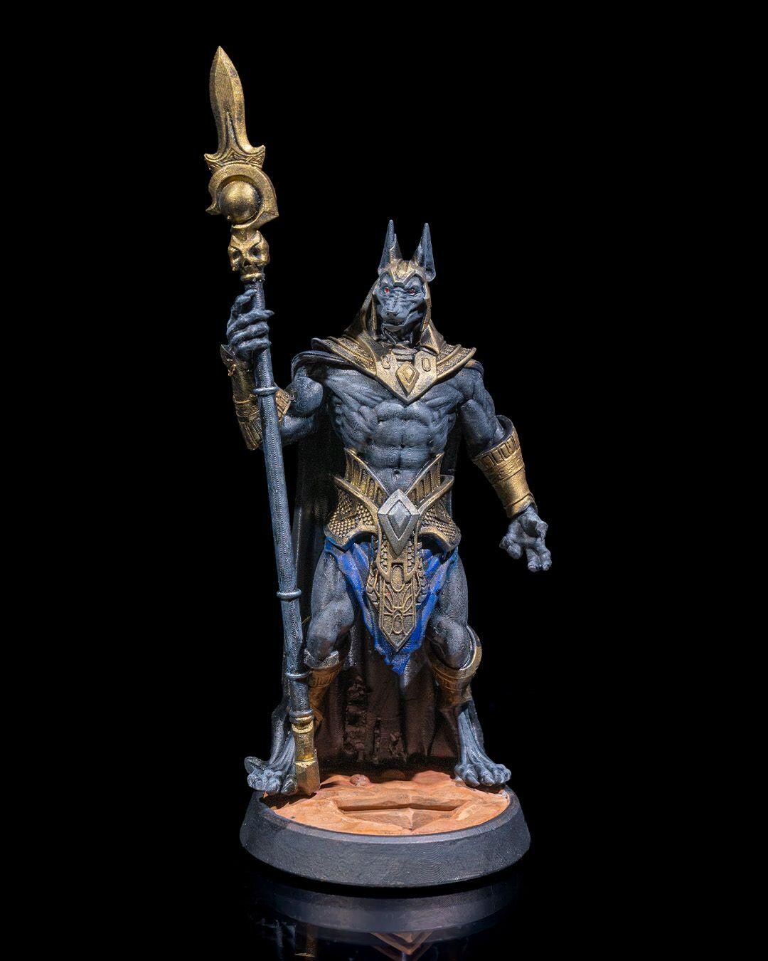 Jackal - General inimigo - Guerreiro do deserto - Lanceiro - Miniatura ...