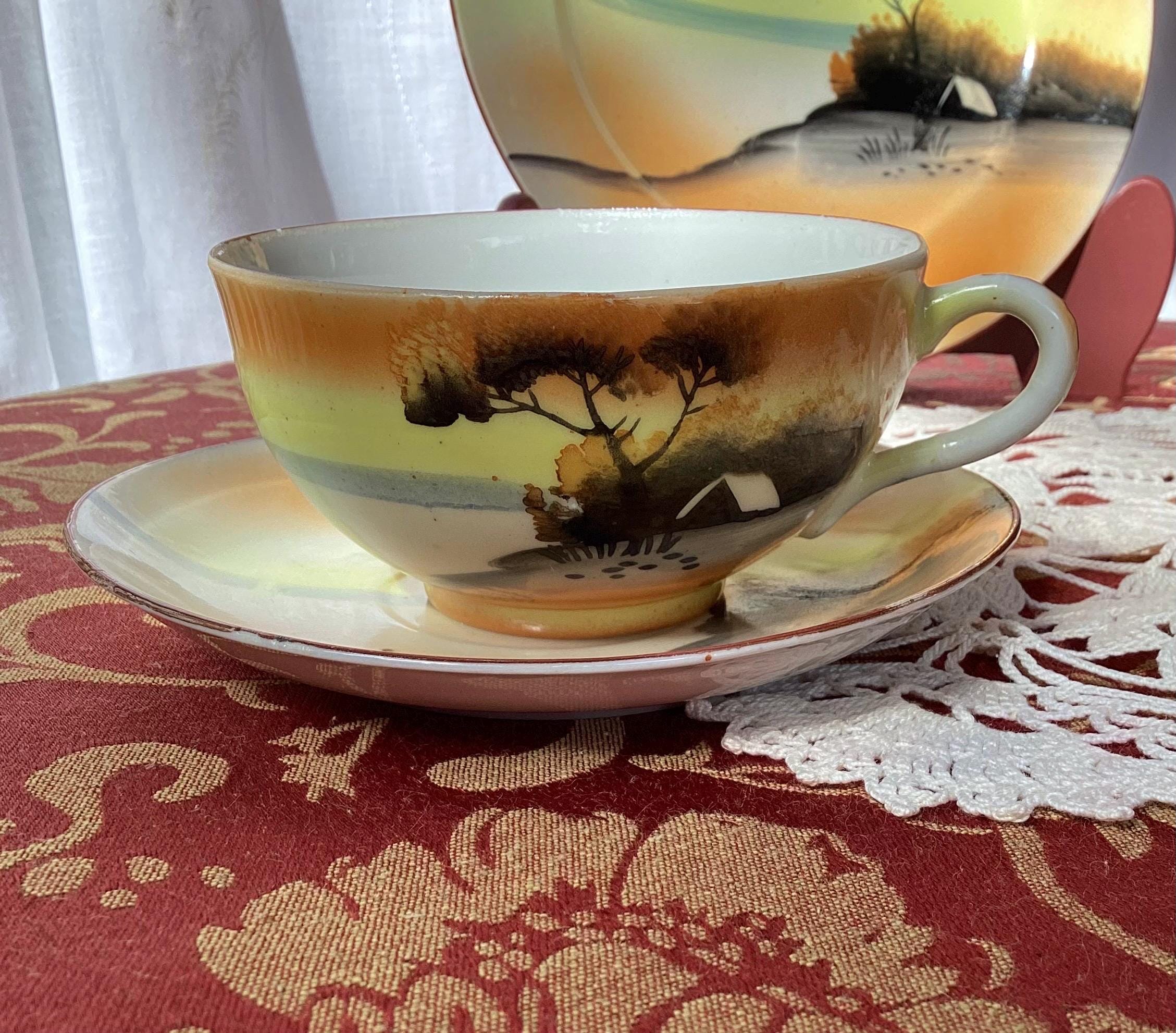 Antique Japanese Tea Set - Etsy