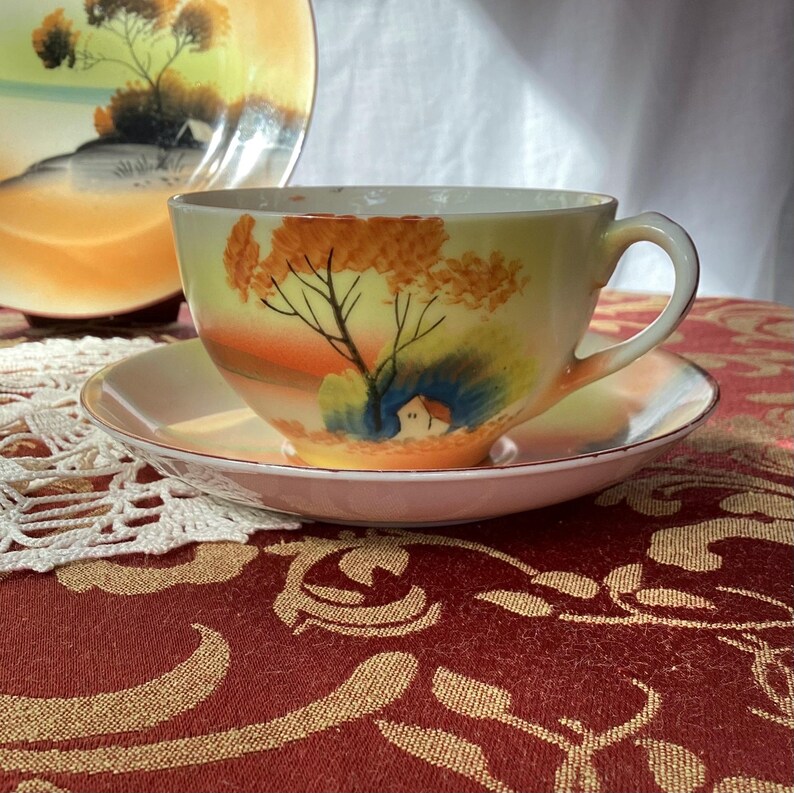 Antique Japanese Tea Set - Etsy