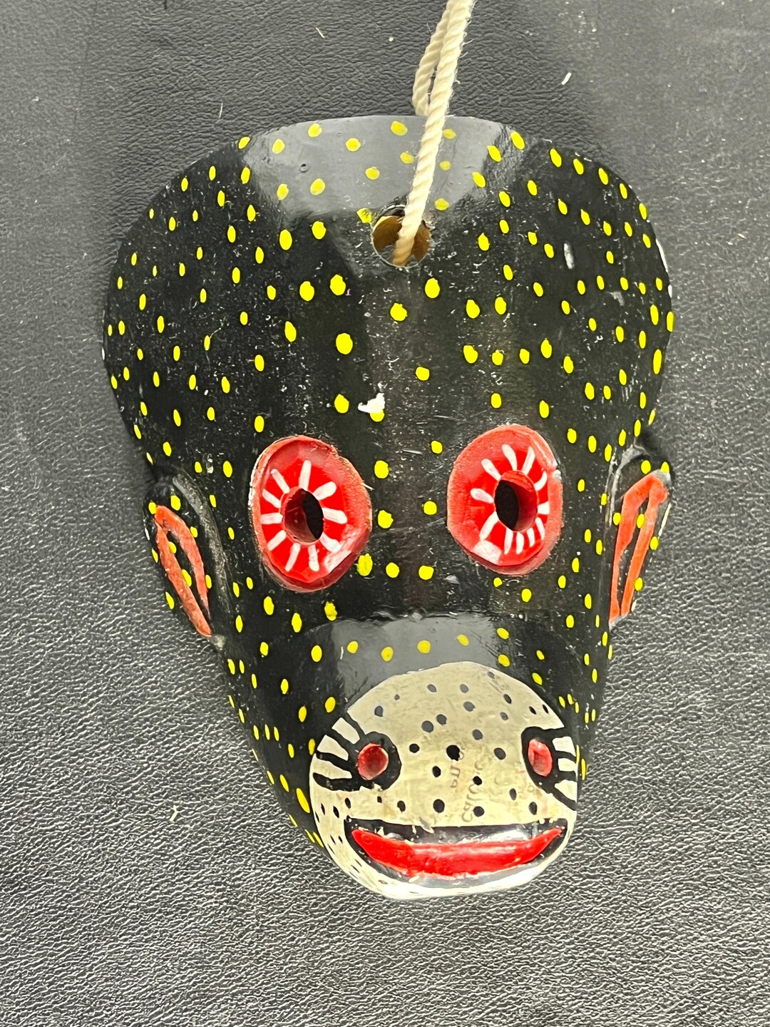 Hand Carved Guatemalan Mask, Advacado Tree Art, El Mono Mask - Etsy
