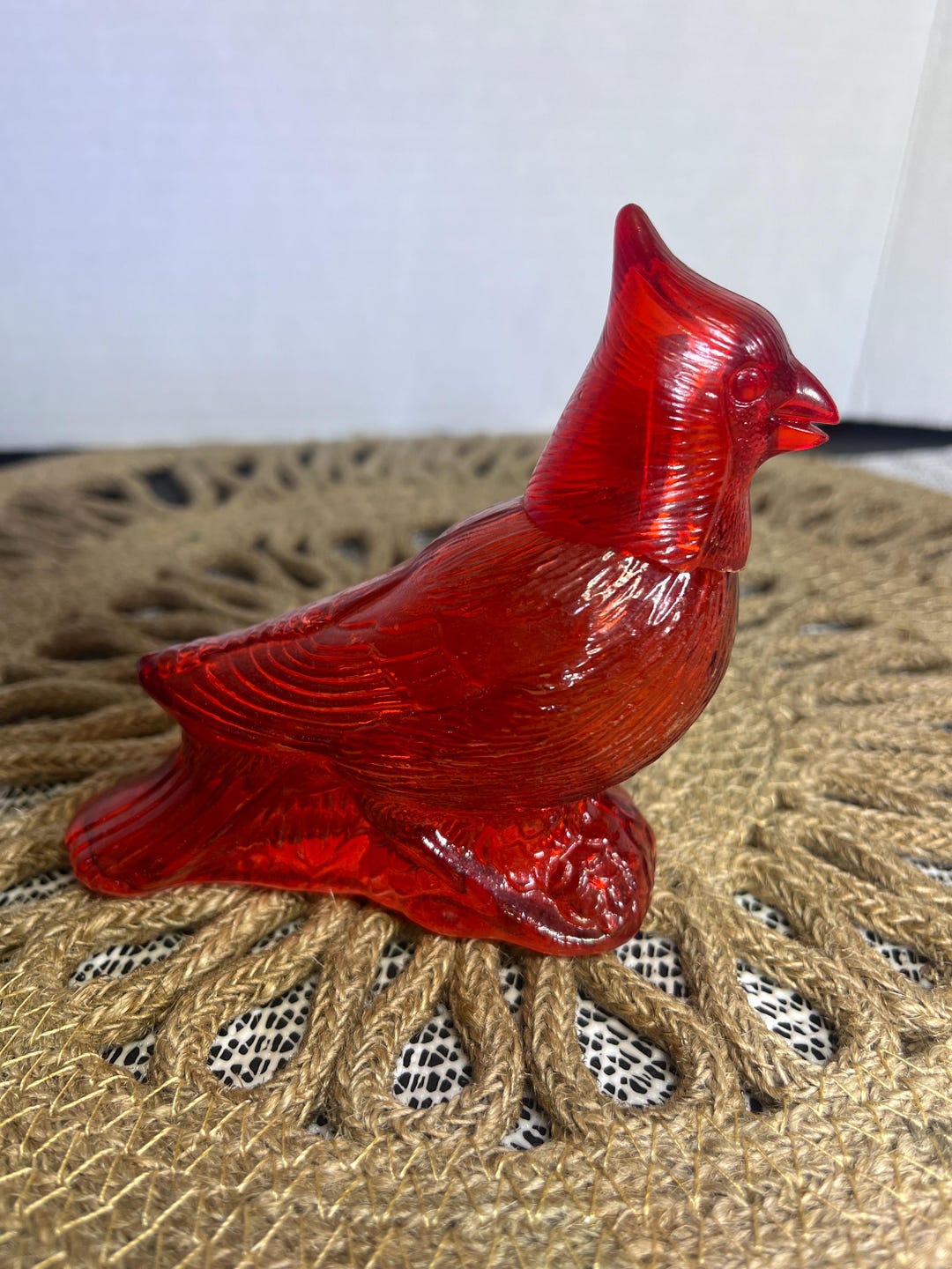 Vintage 1970s Avon Red Cardinal Charisma Perfume Bottle (empty) 2 Fl Oz ...