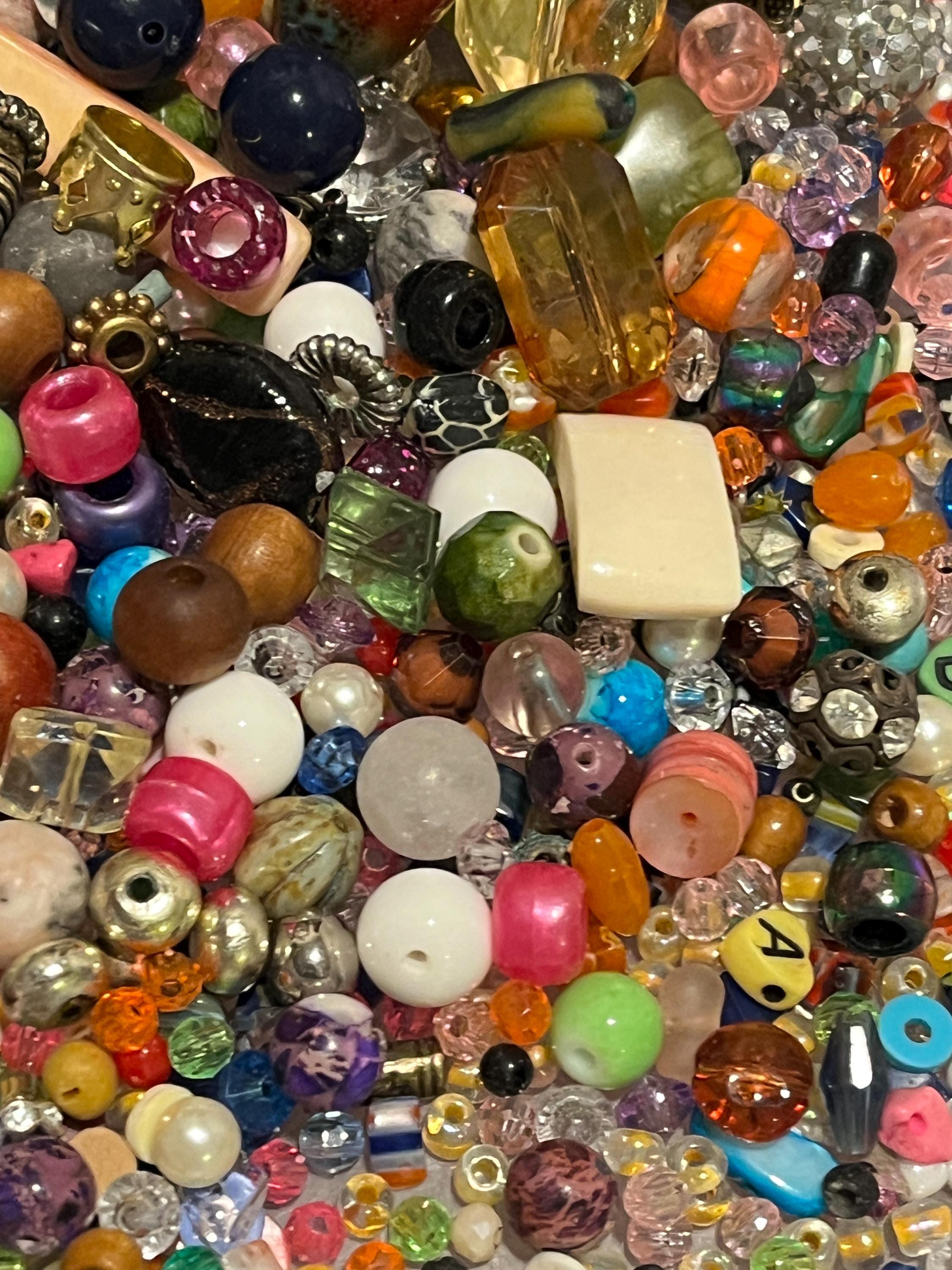 Bead Soup, Random Confetti Scoop, Mystery Beads, Random Bead Lot With ...