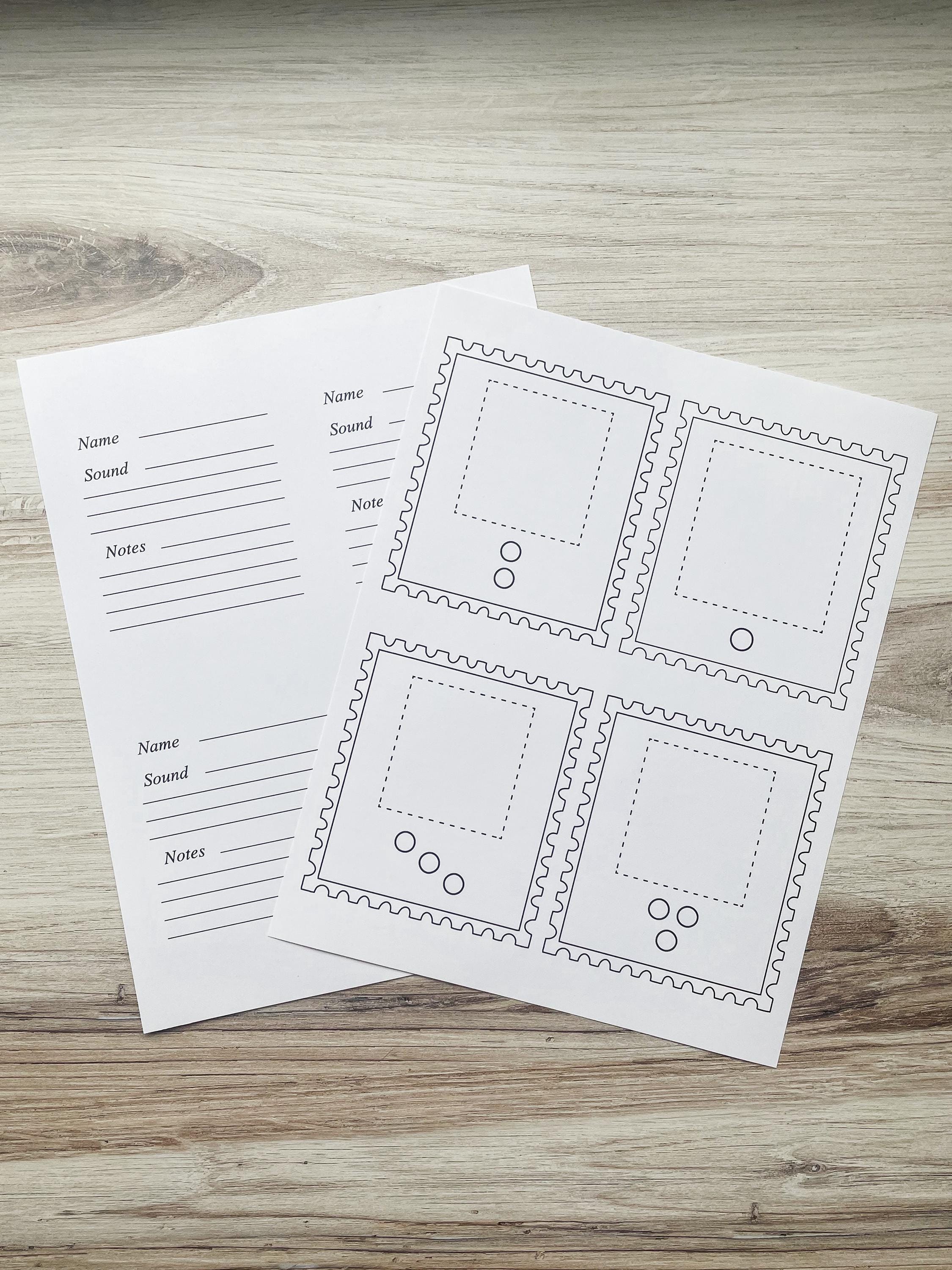 Hebrew Alphabet Flashcard Coloring Pages With Vowels | Digital Download ...
