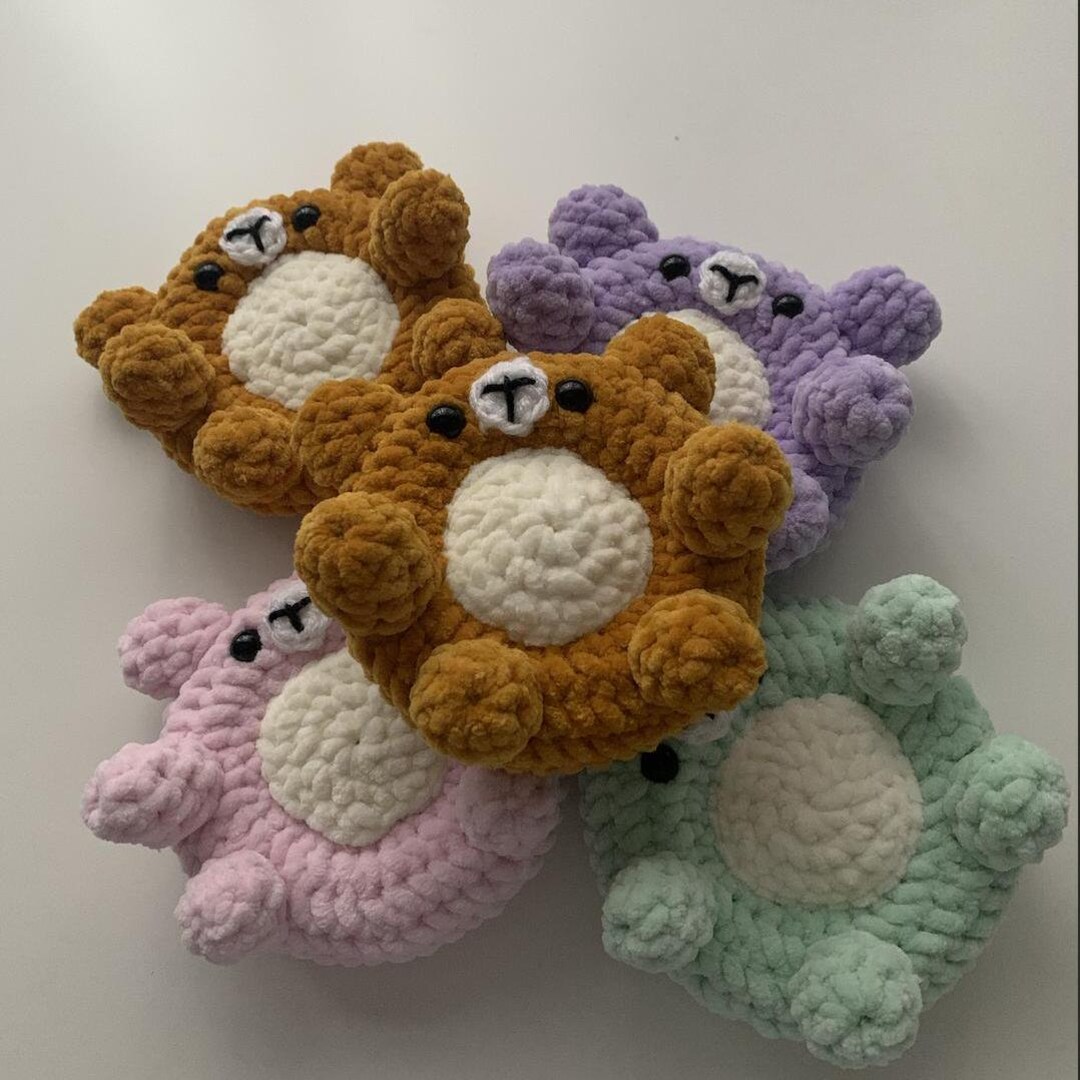 Crochet Bear Phone Stand PDF Pattern - Etsy