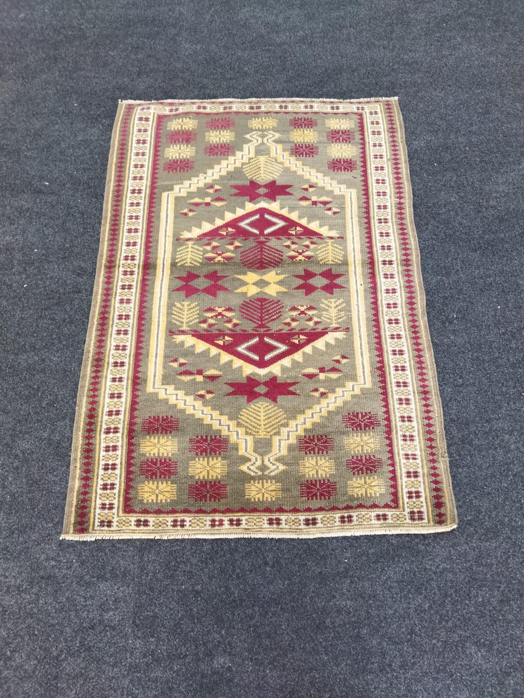 3x4 Rug Kitchen Livingroom Modern 3x4 Medium Handmade Small Rug 2x3 ...