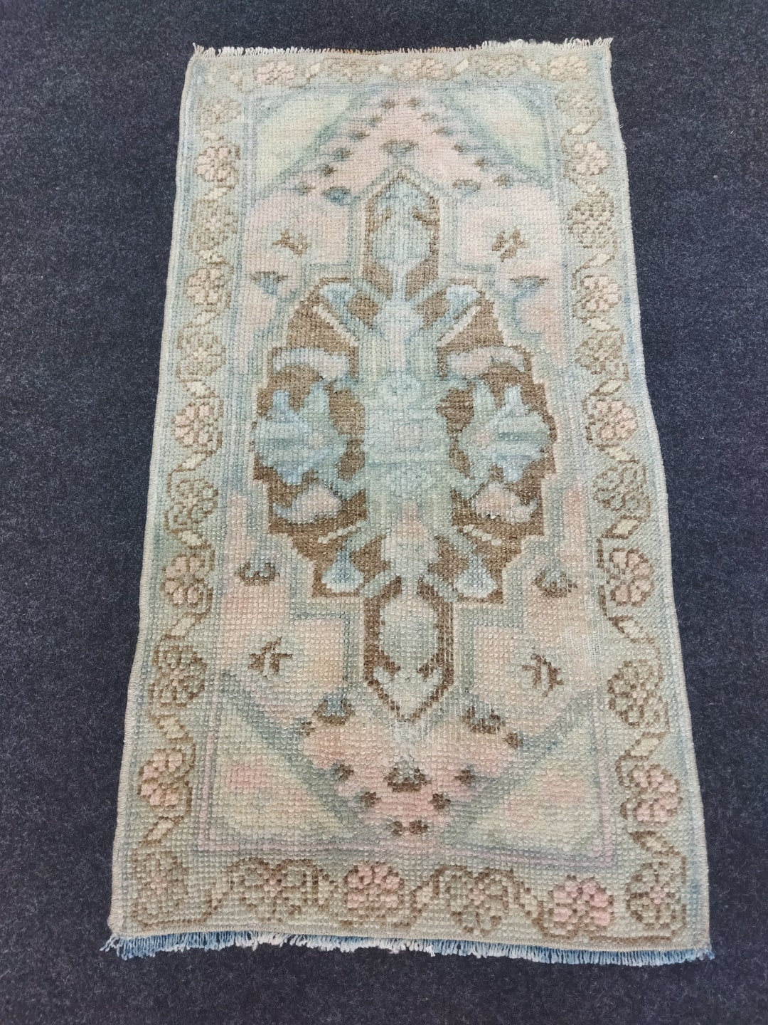 2x3 Rug, Wool, Kitchen Rug, 2x3 Oushak, Small, Soft, Woven Rug,2x3 ...