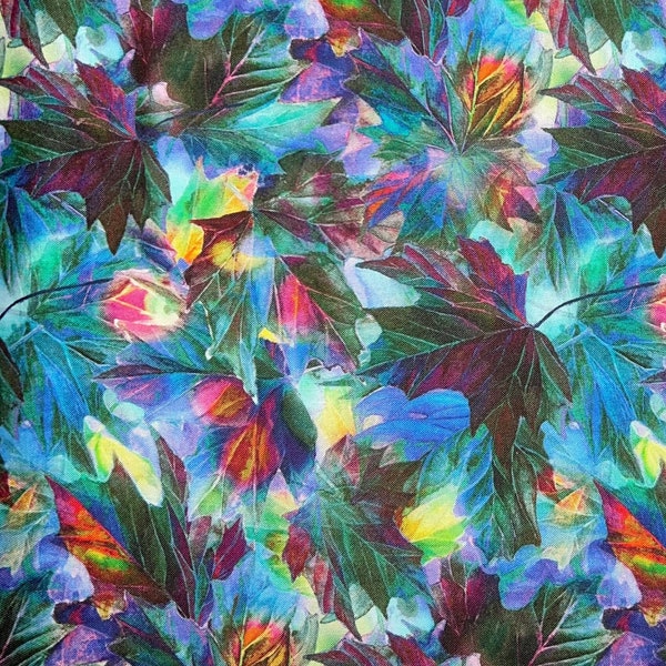 Purple Teal Fabric - Etsy