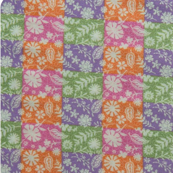 Blooming Blocks Fabric - Etsy