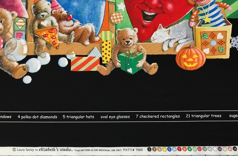 35" X 43" Fabric Panel Elizabeth's Studio Pattern # 7000 Laura Seeley ...