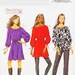 Butterick B5527 the Cut Line Dress to Top Options Loose Fitting Pull ...