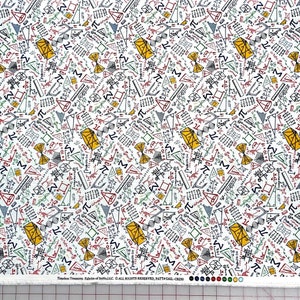 By the HALF Yard Number Equations Mathematics Geometry Symbols ...