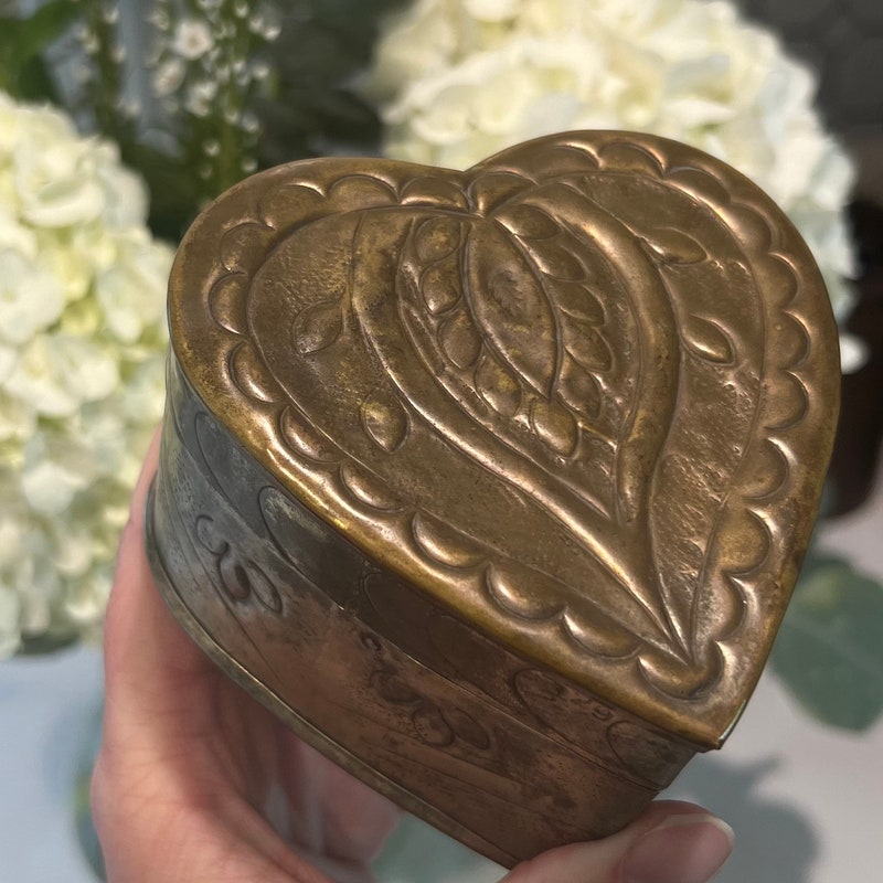 Tin Heart - Etsy