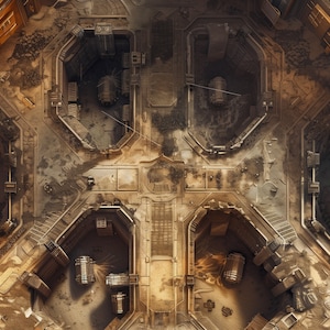 50 RPG Desert Ruins Battlemaps - Etsy