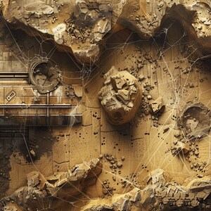 50 RPG Desert Ruins Battlemaps - Etsy