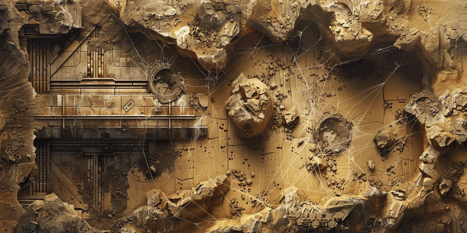 50 RPG Desert Ruins Battlemaps - Etsy