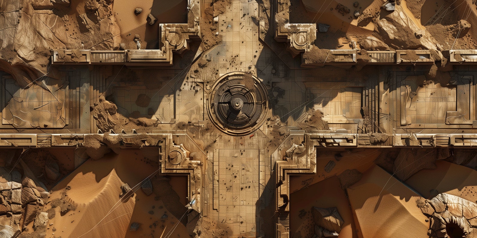 50 RPG Desert Ruins Battlemaps - Etsy