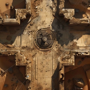 50 RPG Desert Ruins Battlemaps - Etsy
