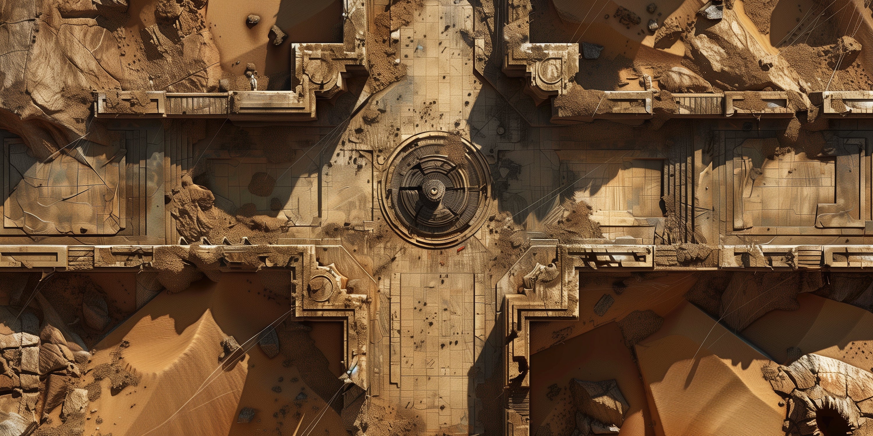 50 RPG Desert Ruins Battlemaps - Etsy
