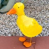 Metal Duck Rusted Garden Art Rusty Outdoor Ornament Sculpture - Etsy