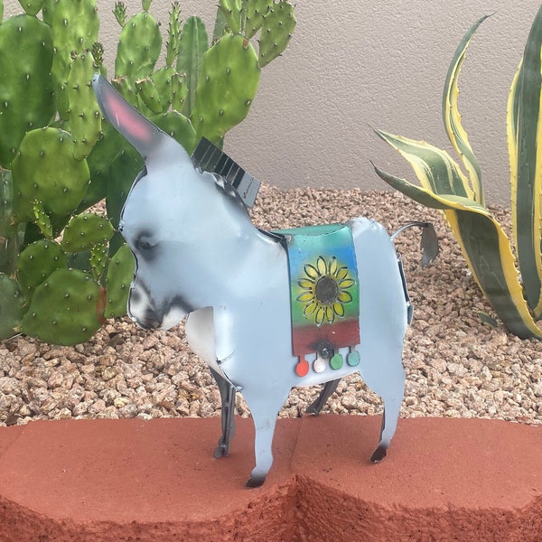 Donkey Yard Art - Etsy