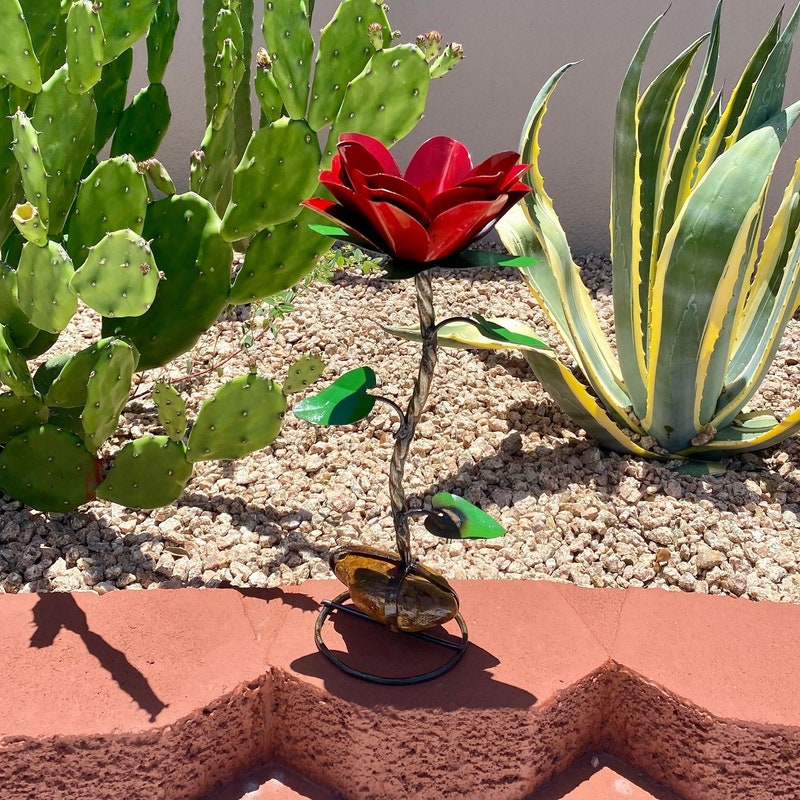 Metal Roses - Etsy