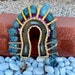 Metal Tribal Chief Headdress Sign Native Yard Art Garden Decoration - Etsy