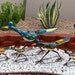 Handpainted Metal Roadrunner | Yard Art Garden Decor | Artisan Made ...