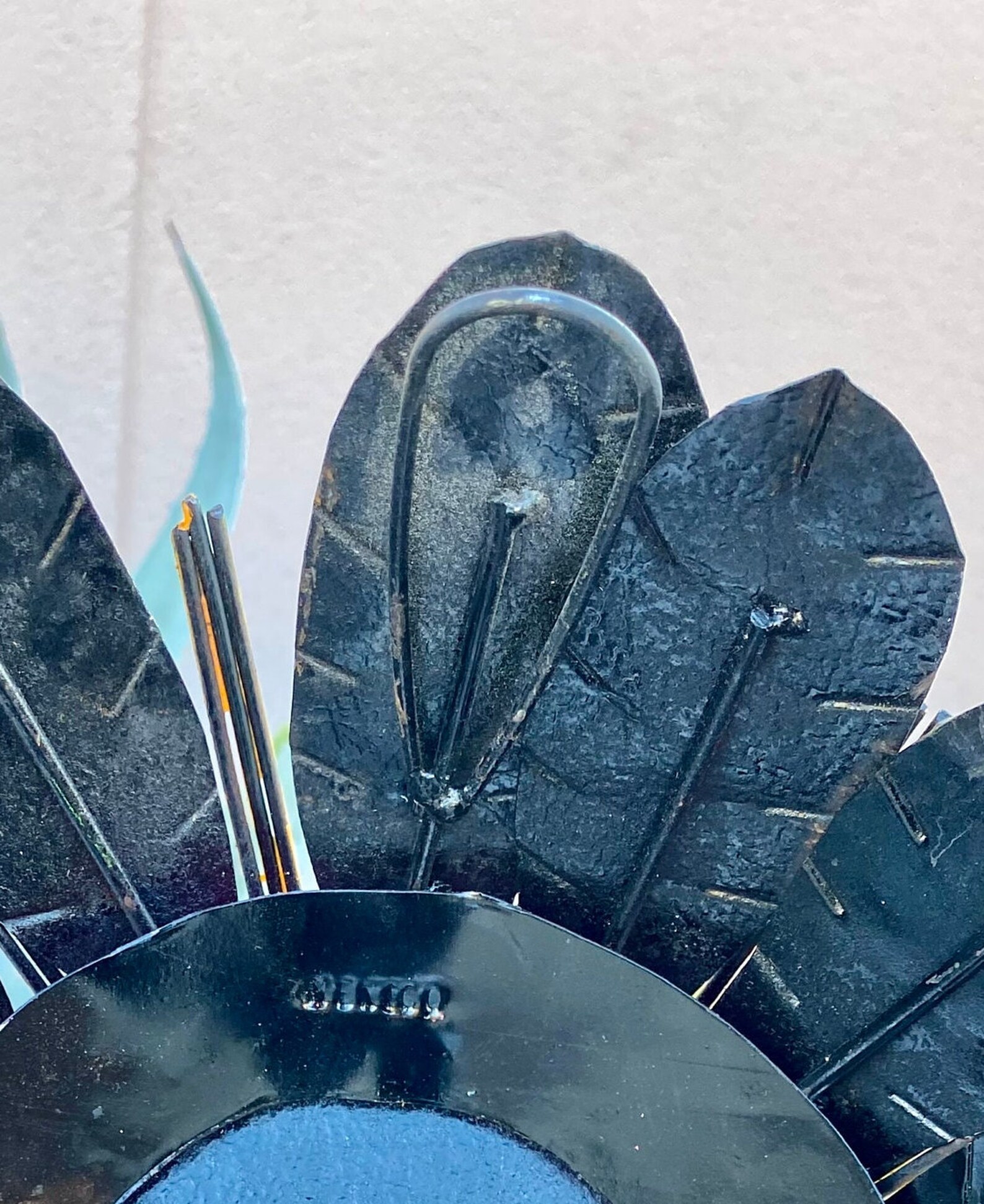 Handmade Metal Tribal Chief Headdress Sign | Native Yard Art Garden ...
