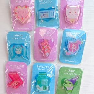 Glep Says “yippee!” Pin | Smiling Friends Inspired Glitter Epoxy Pin - Etsy