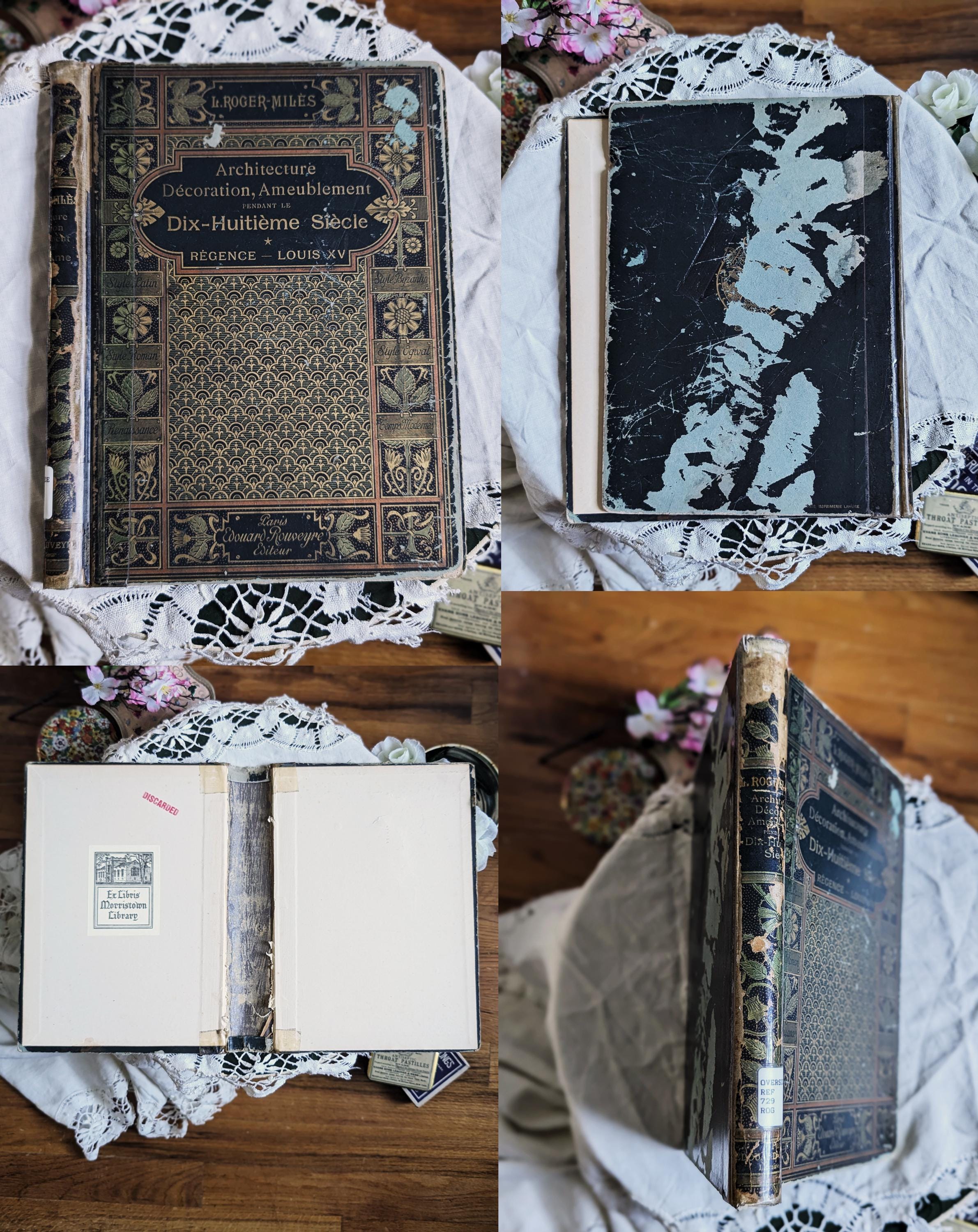 Antique Vintage Book Covers, Distressed & Worn for Junk Journals - Etsy