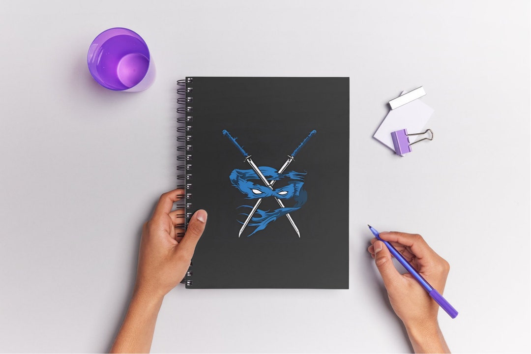Leonardo A5 Spiral Notebook TMNT: Teenage Mutant Ninja Turtles Cool ...