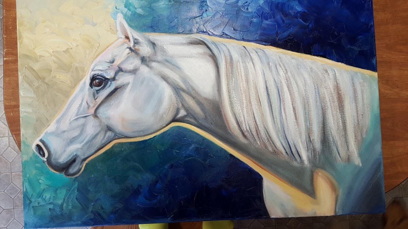 Custom horse painting horse artist painting from your photo | Etsy