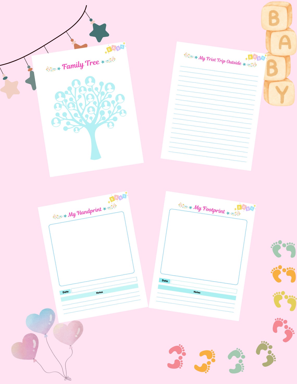 Personalized Baby Memory Book: Capture Milestones, Keepsake Journal ...