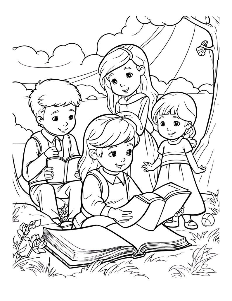 Printable Bible Coloring Book: 50 Christian Designs (digital Download ...