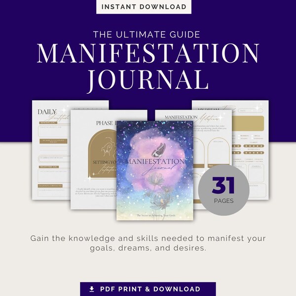 Manifestation Printable - Etsy