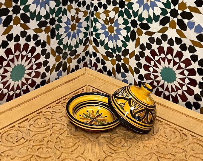 Moroccan Tagine Handmade | Clay Pottery Tagine | Handmade Mini Ceramic ...