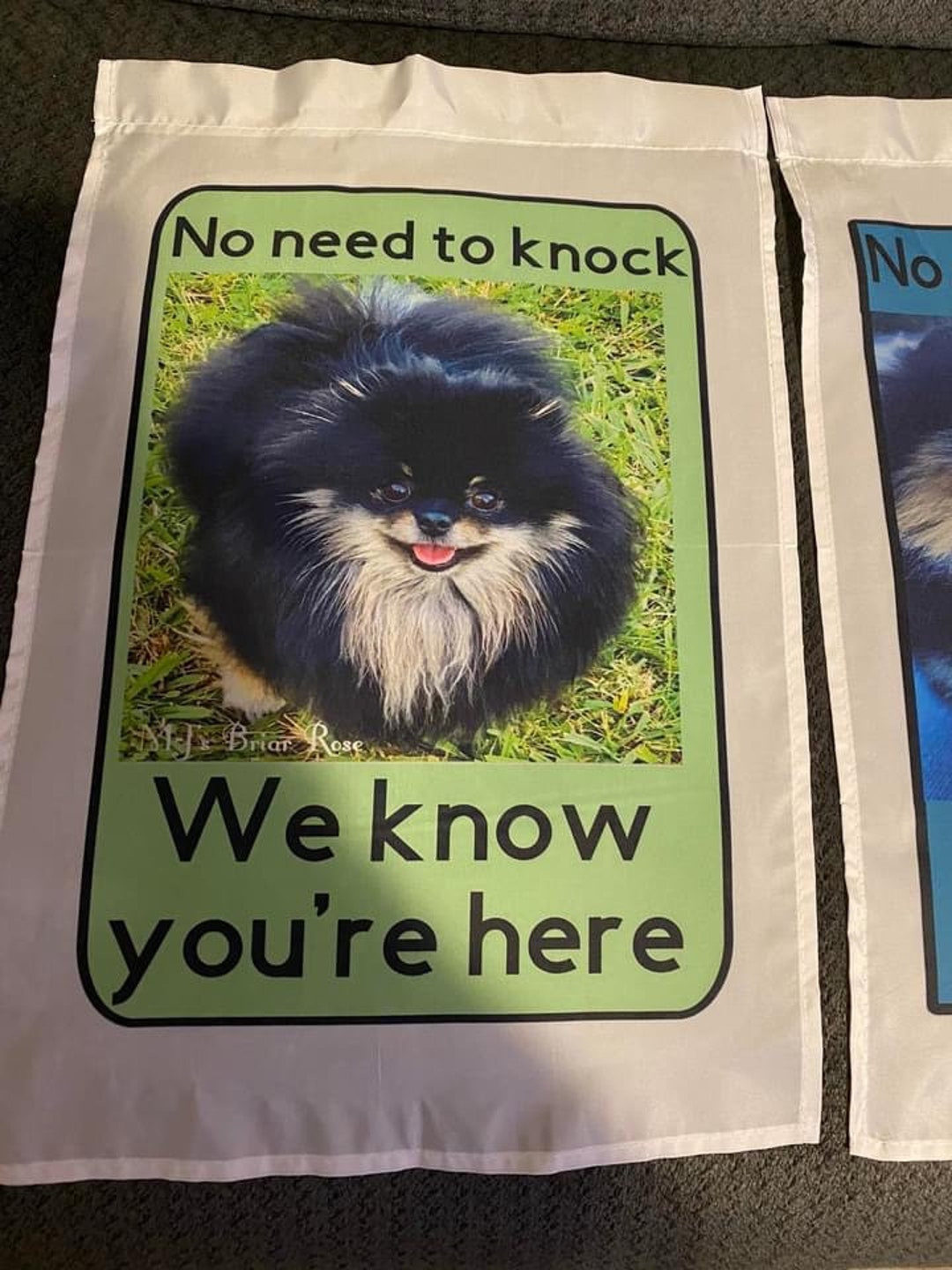 Personalized Dog Yard Flags, Design Applied by Sublimation - Etsy