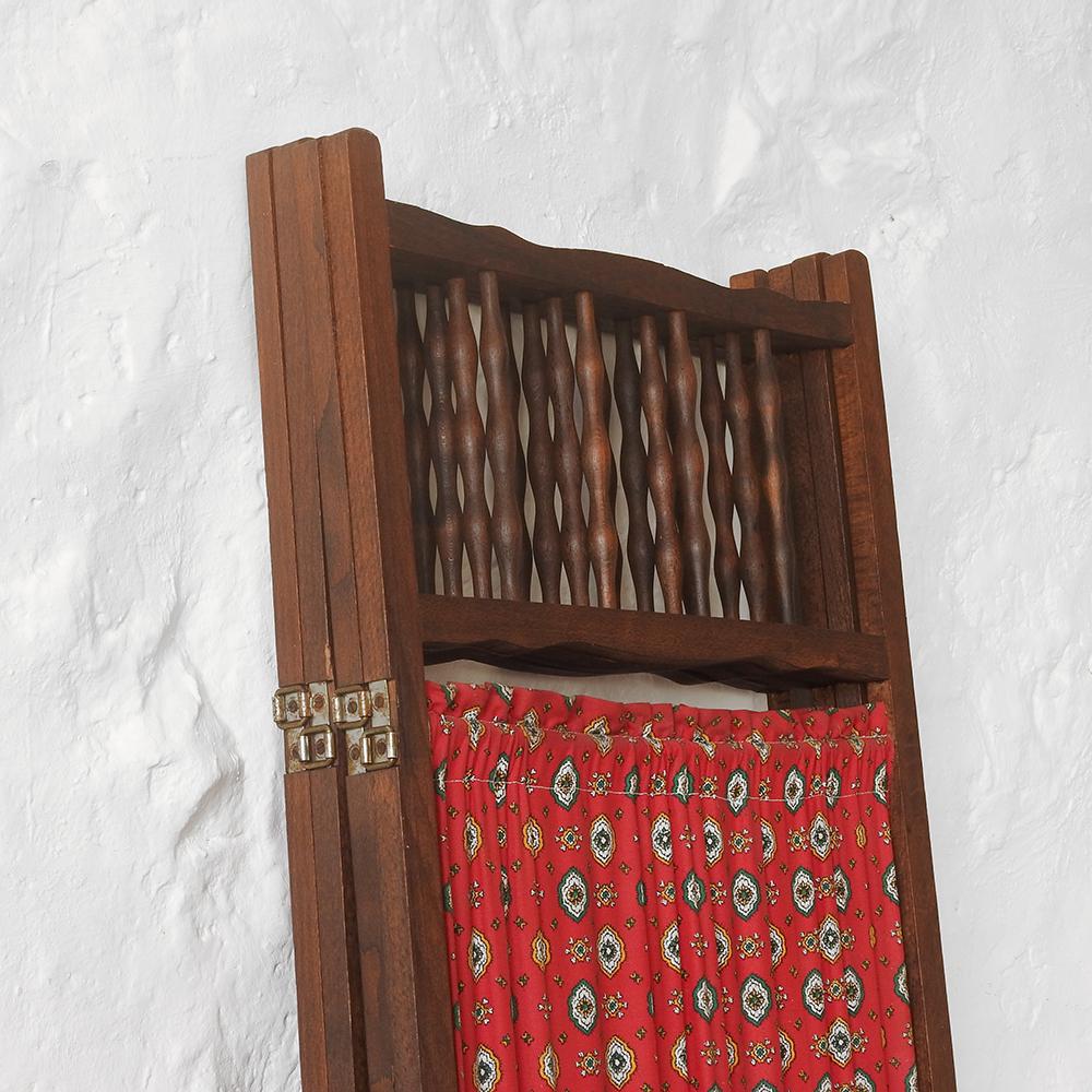 Mid-century French Folding Screen, 1960s, Vintage Room Divider Made in ...