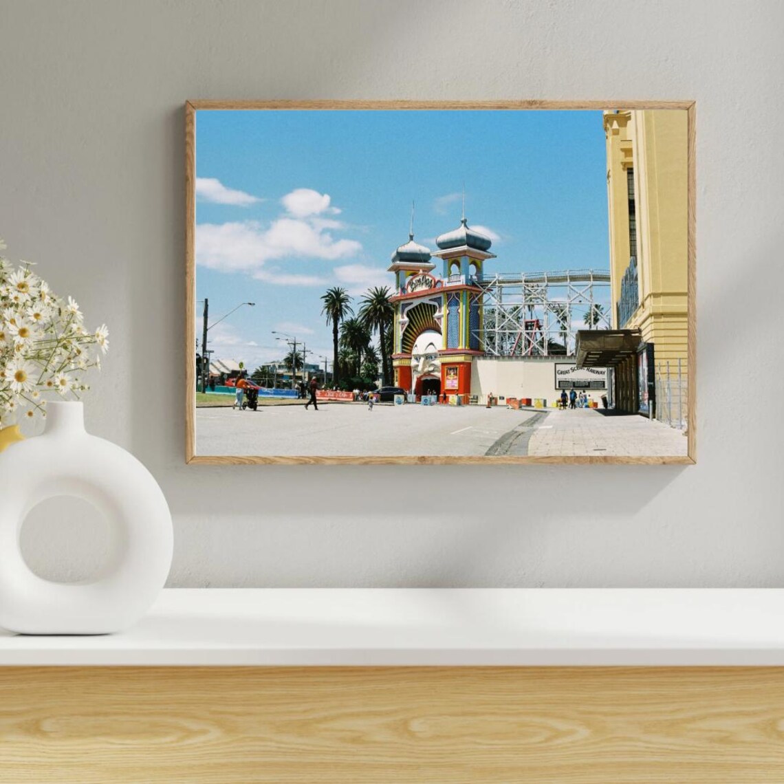 Printable 35mm Photograph of Luna Park, St Kilda, Melbourne - Etsy