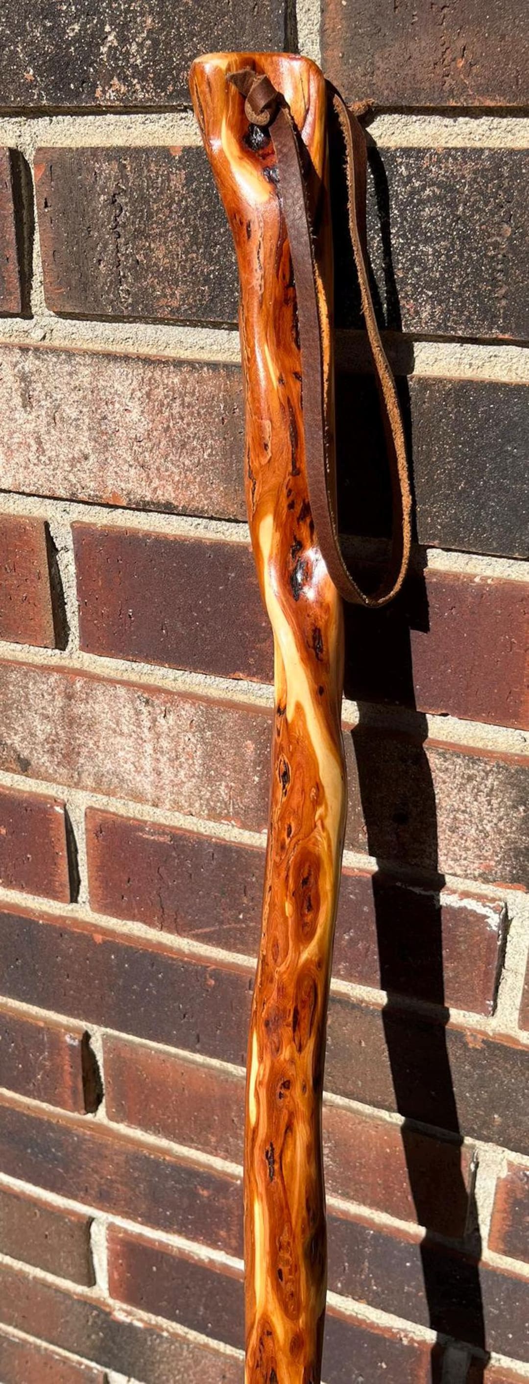 Diamond Willow Walking Stick/hiking Staff - Etsy