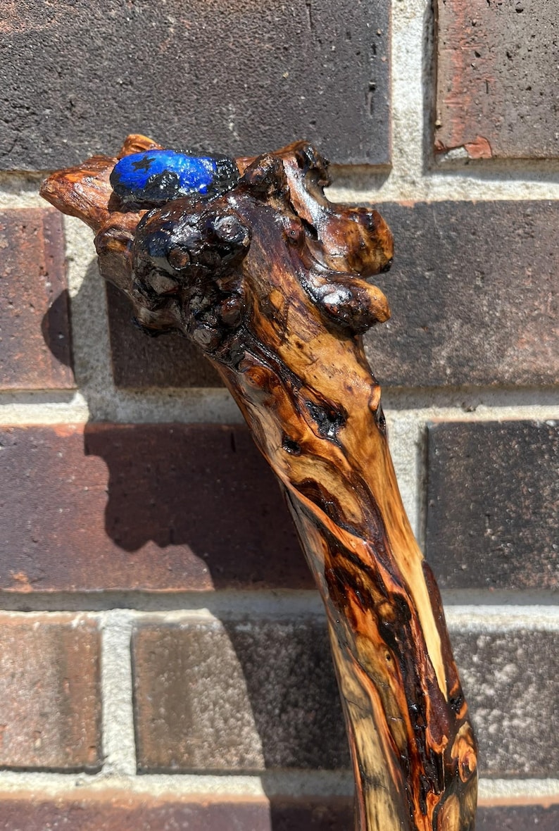 Wizard Staff-diamond Willow - Etsy